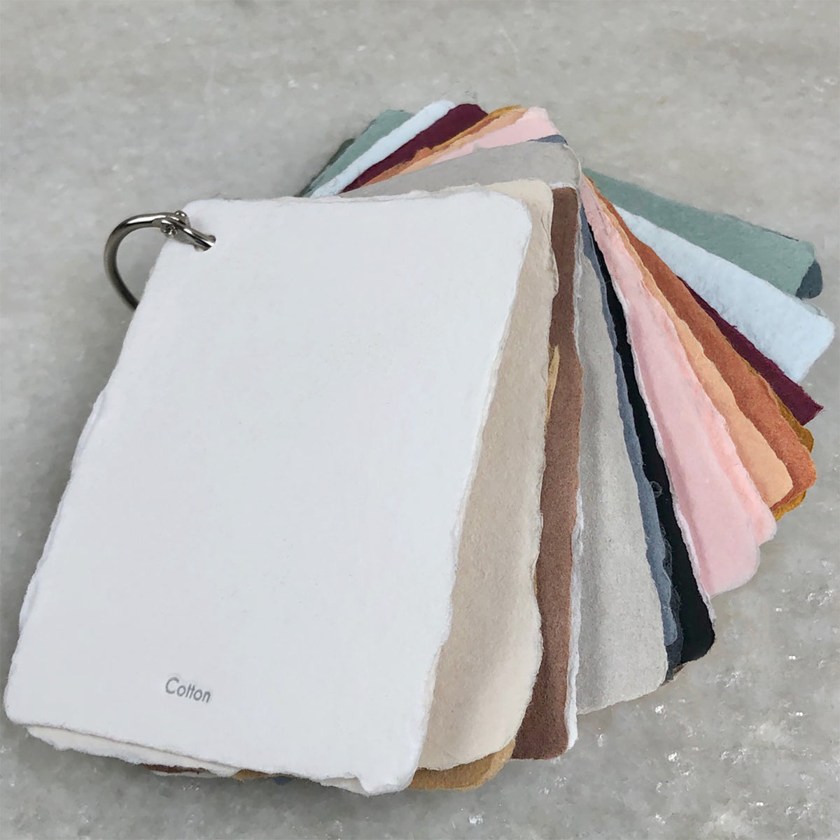 Handmade Paper Colored Sample Pack